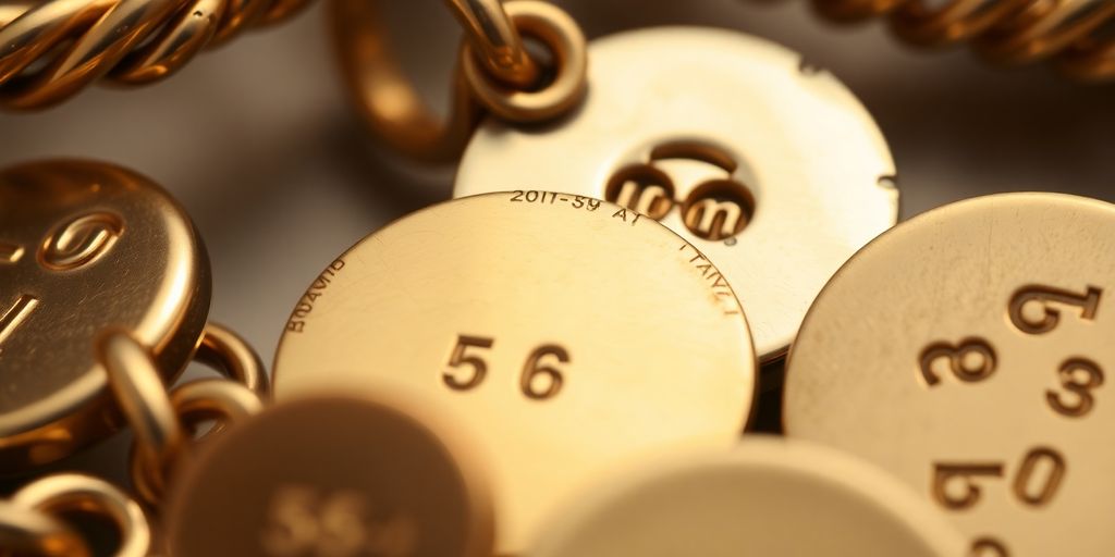 Hallmarked gold jewelry: meaning of the symbols.