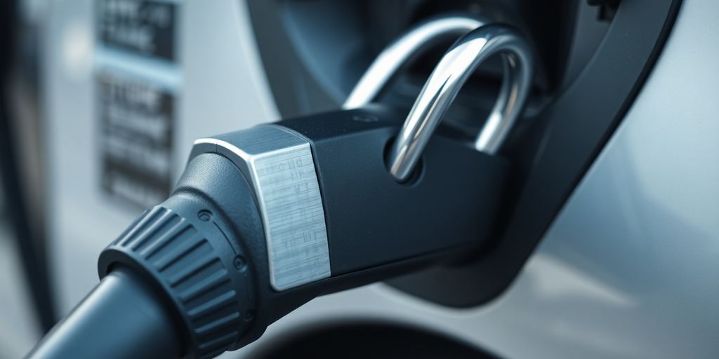 how to padlock an ev charging station | AMPPAL