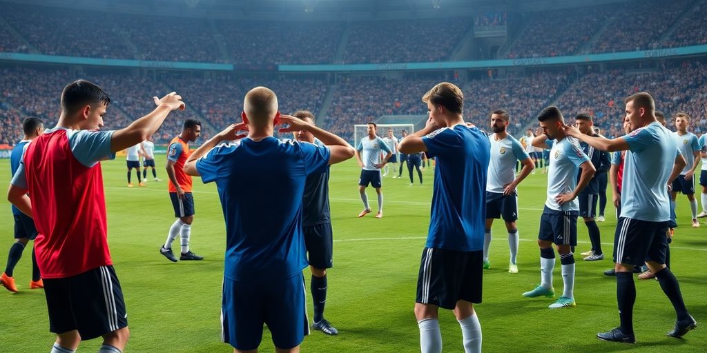 Pregame Rituals of Professional Soccer Players - Soccer Fan Central